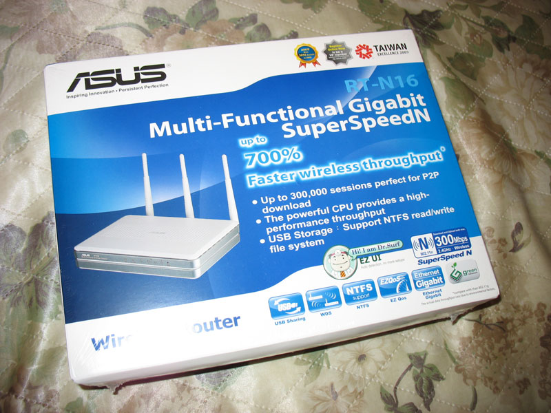 ASUS RT-N16 — покупка, обзор, впечатления / Хабр